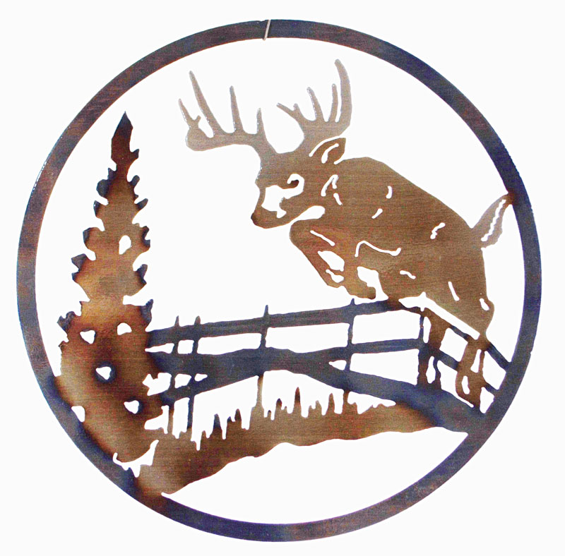 Deer Jumping Fence Clip Art 2+ Hundred Deer Jumping Fences